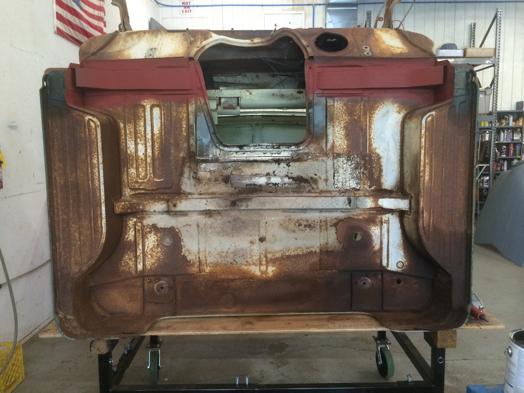 1957-1960 Ford F100 Front Cab Floor Supports (Cab Mount) – New England ...